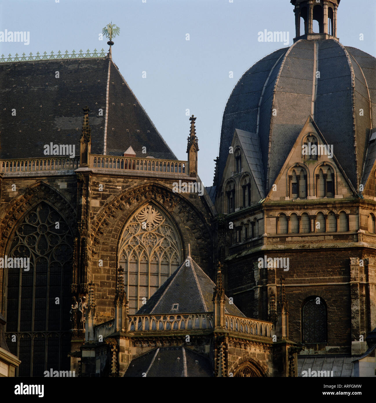 Cathedral at Aachen (Aken, Aix La Chappel) Germany Stock Photo - Alamy