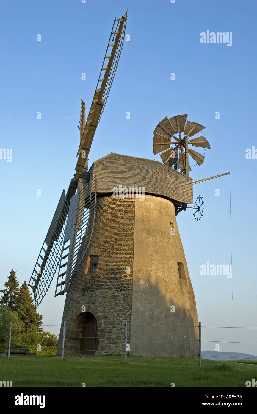 windmill Auf der Hoechte, Germany, North Rhine-Westphalia Stock Photo ...