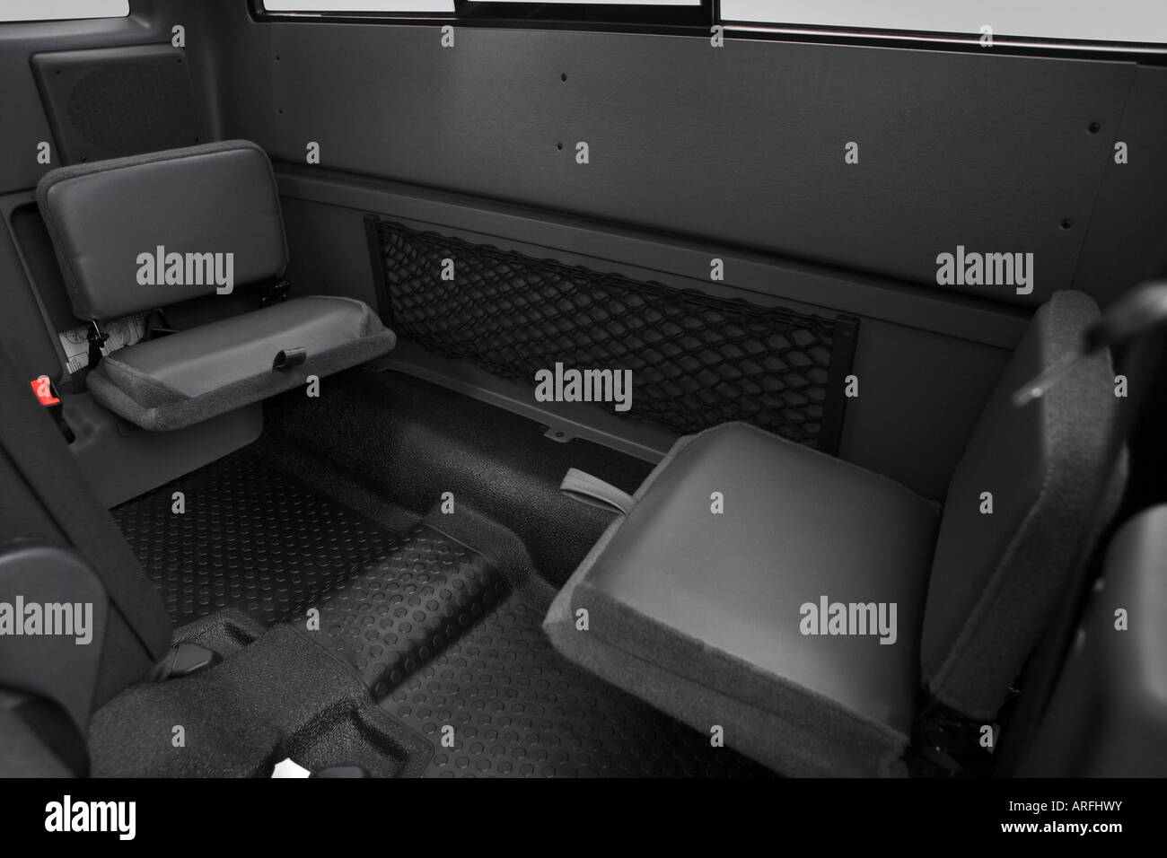 2007 Ford Ranger Sport in Blue - Rear seats Stock Photo - Alamy