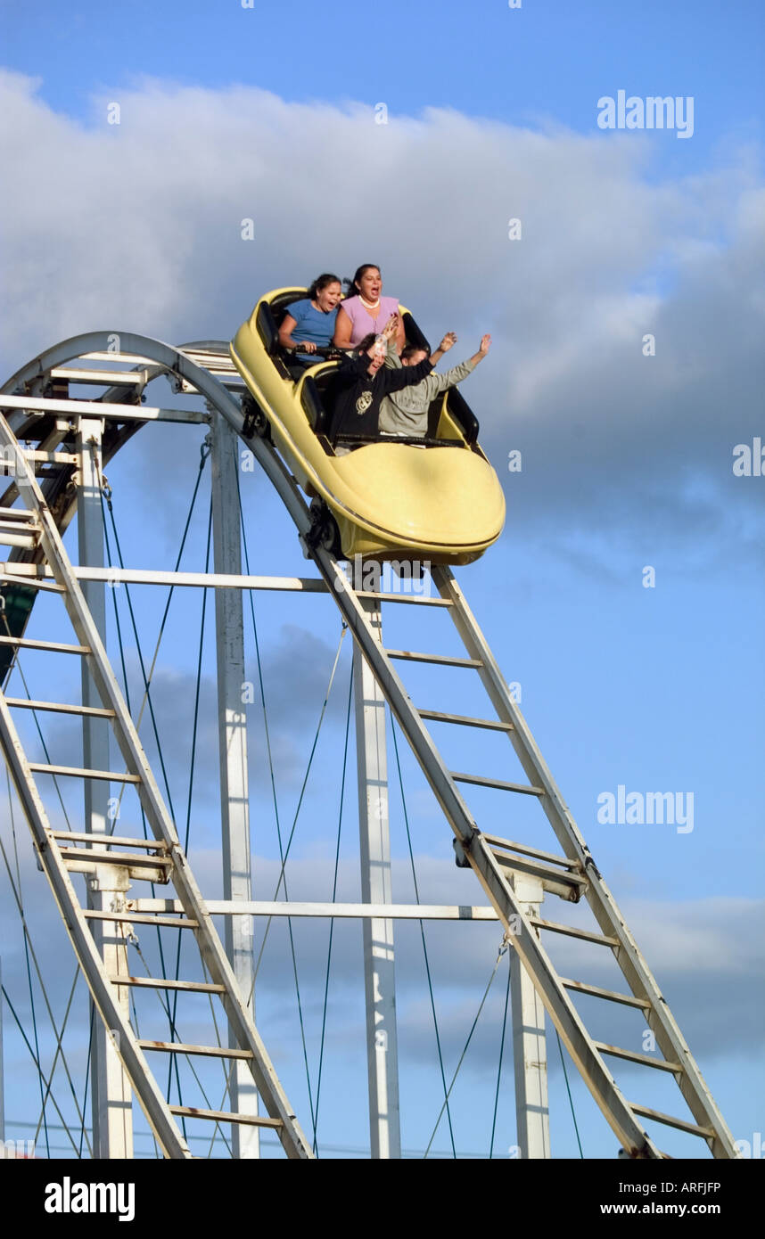 Amusement Ride at Country Fair Stock Photo - Alamy