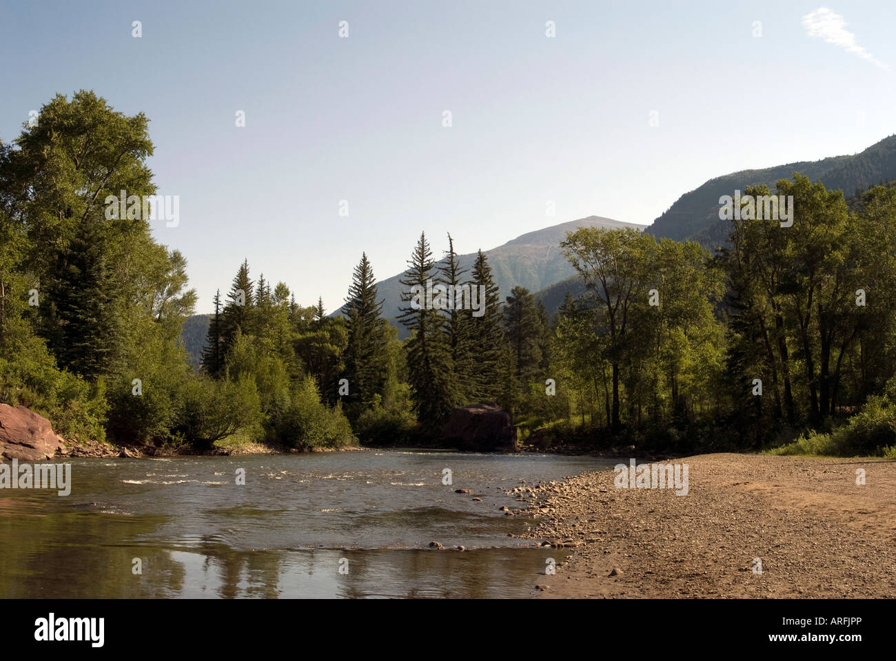 The Crystal River Roaring Fork Valley Colorado Stock Photo - Alamy