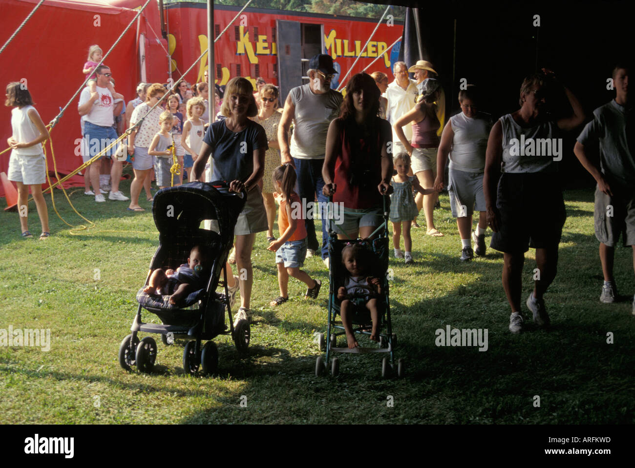 Kelly Miller Circus USA America American Stock Photo - Alamy