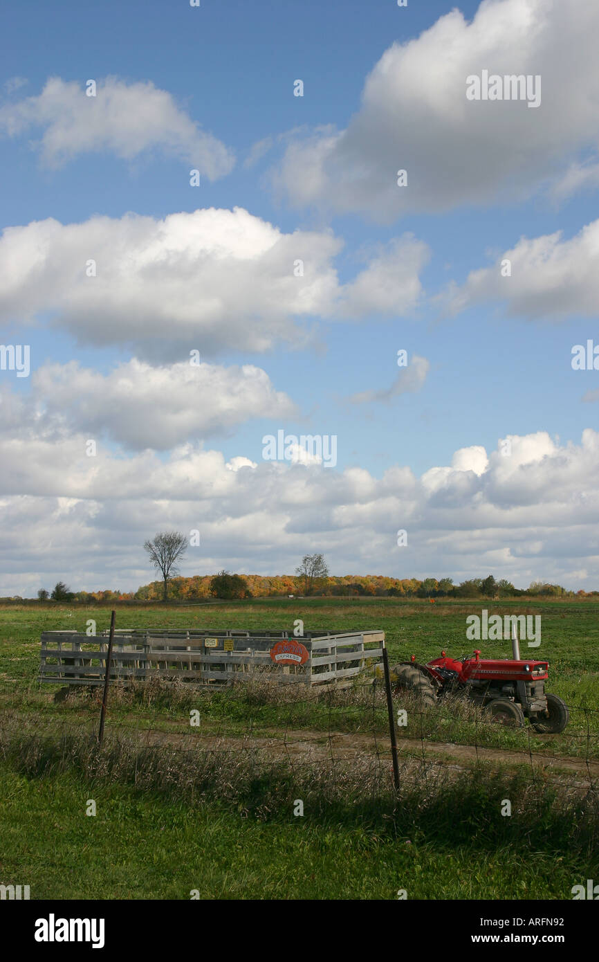 Farm in Ontario Stock Photo - Alamy
