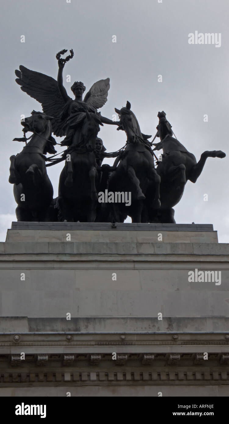Constitution Arch London England UK Stock Photo - Alamy