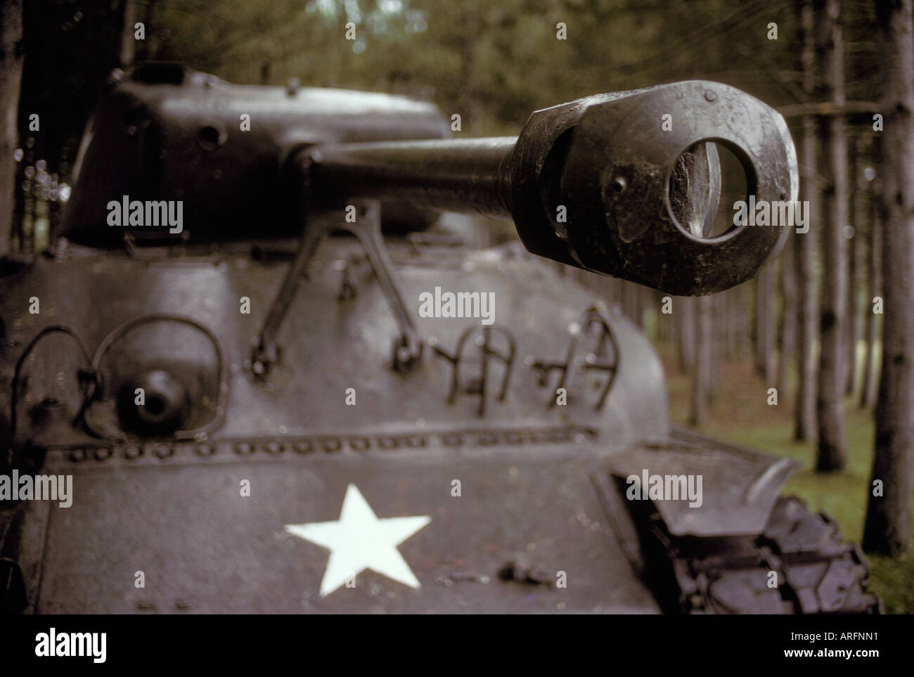 world war 2 WWII US army General Patton style tank Stock Photo - Alamy