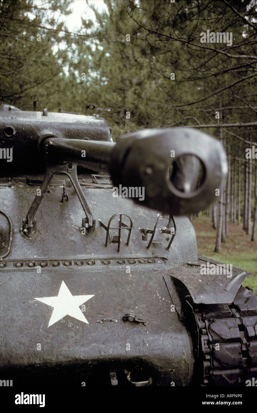 world war 2 WWII US army General Patton style tank Stock Photo - Alamy