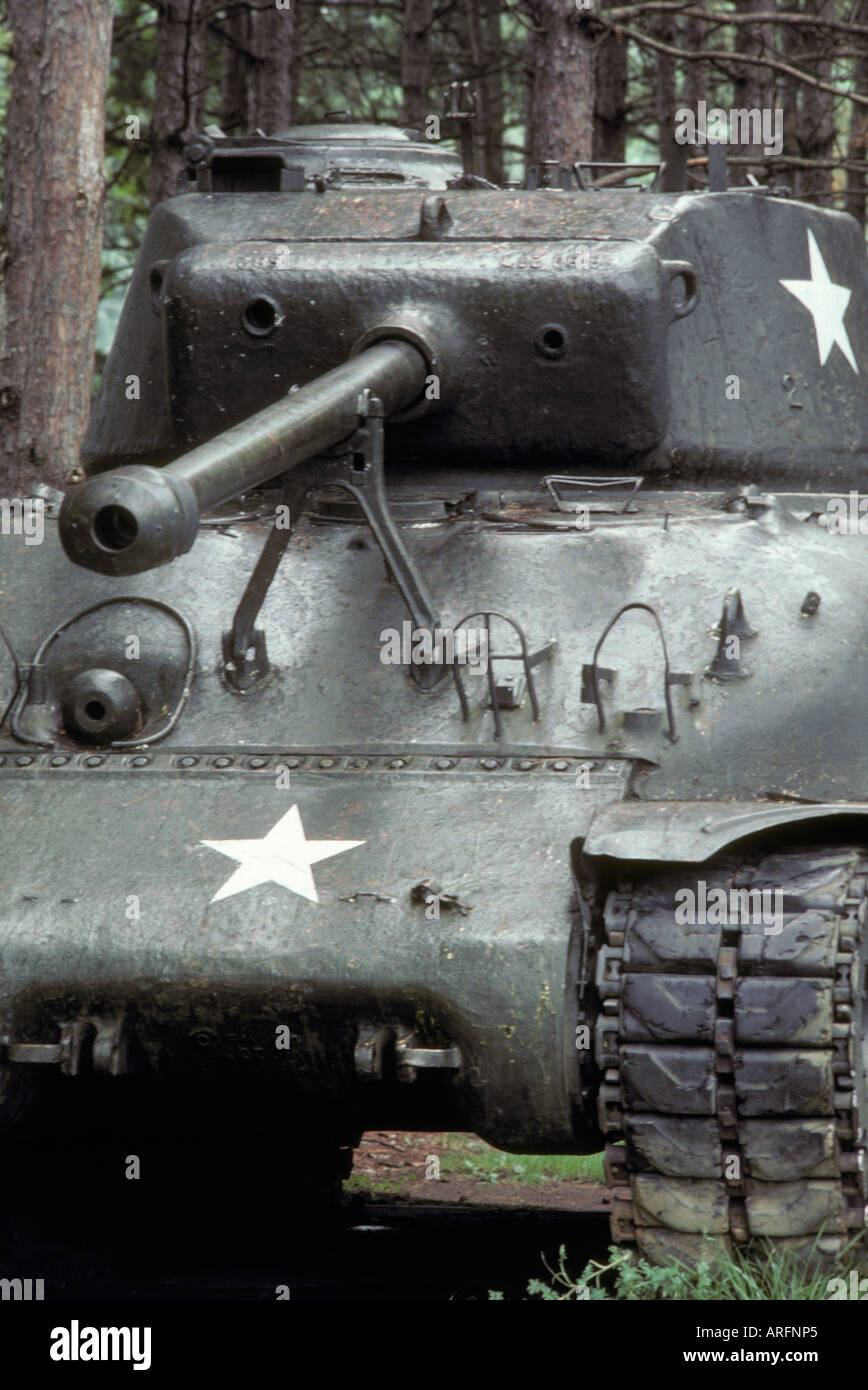 world war 2 WWII US army General Patton style tank Stock Photo - Alamy