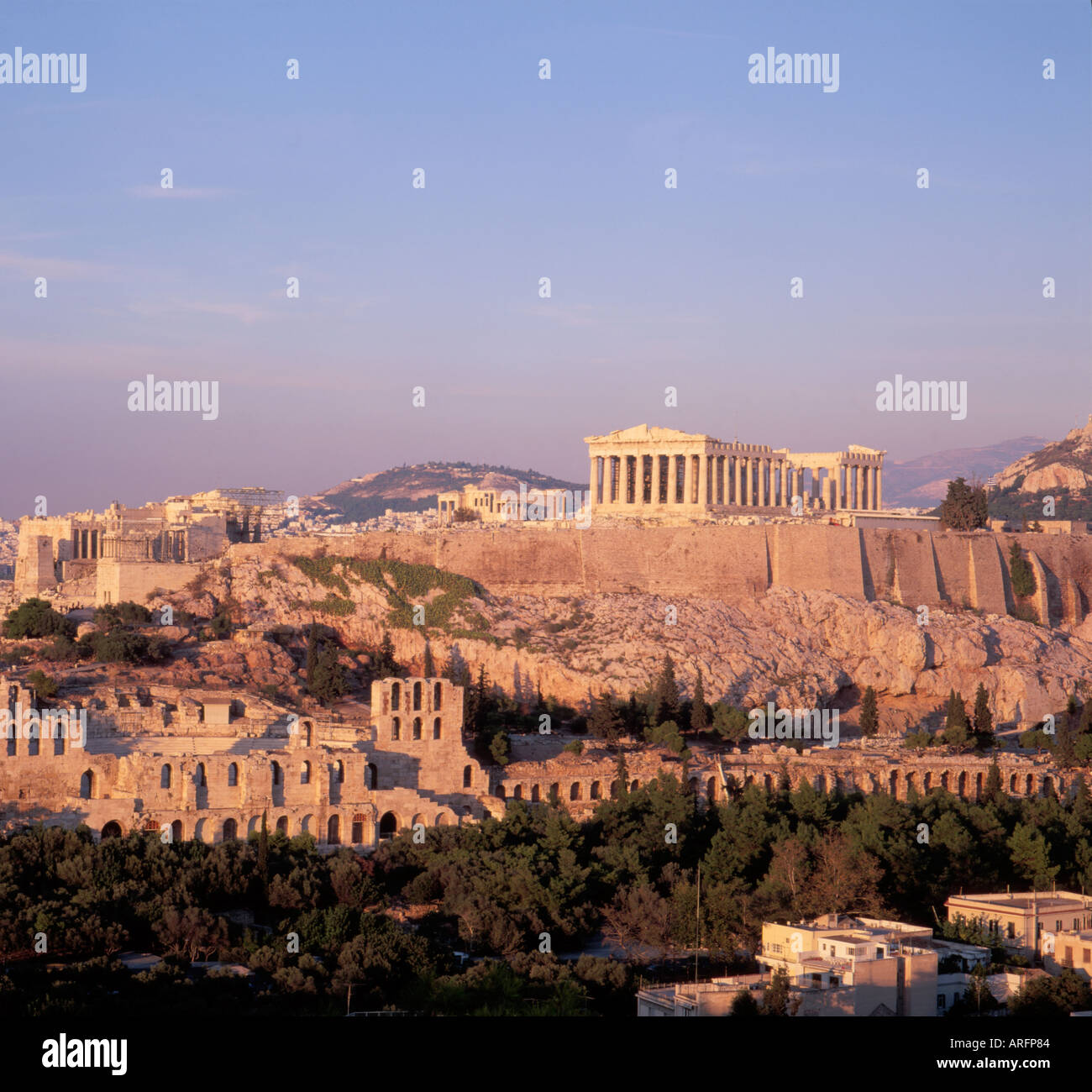 The Acropolis Athens Greece Stock Photo - Alamy