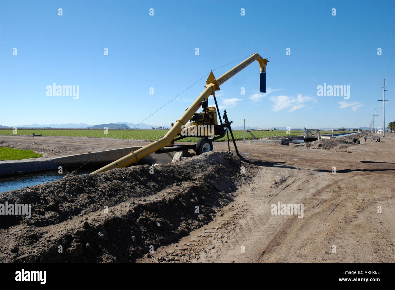 Gooseneck filler for putting Colorado River water into truck tanks for ...