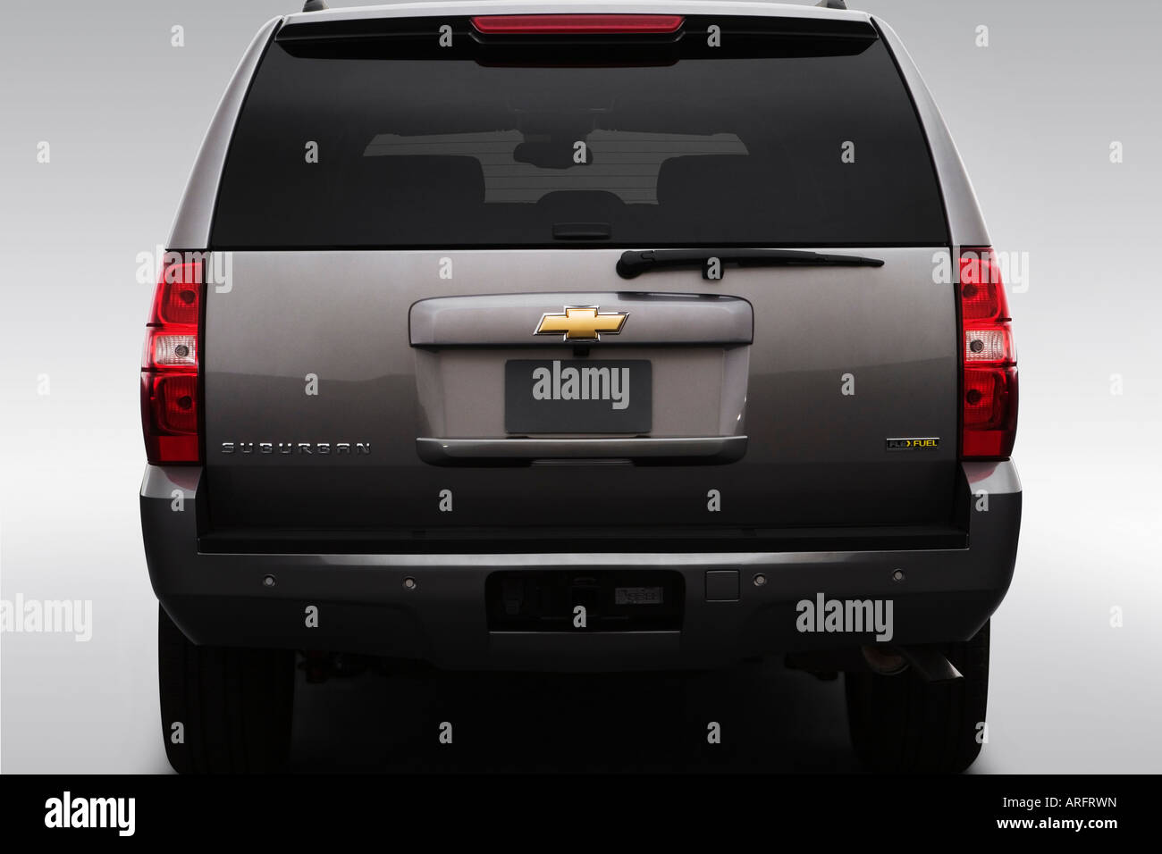 2007 Chevrolet Suburban LTZ in Gray - Low/Wide Rear Stock Photo - Alamy