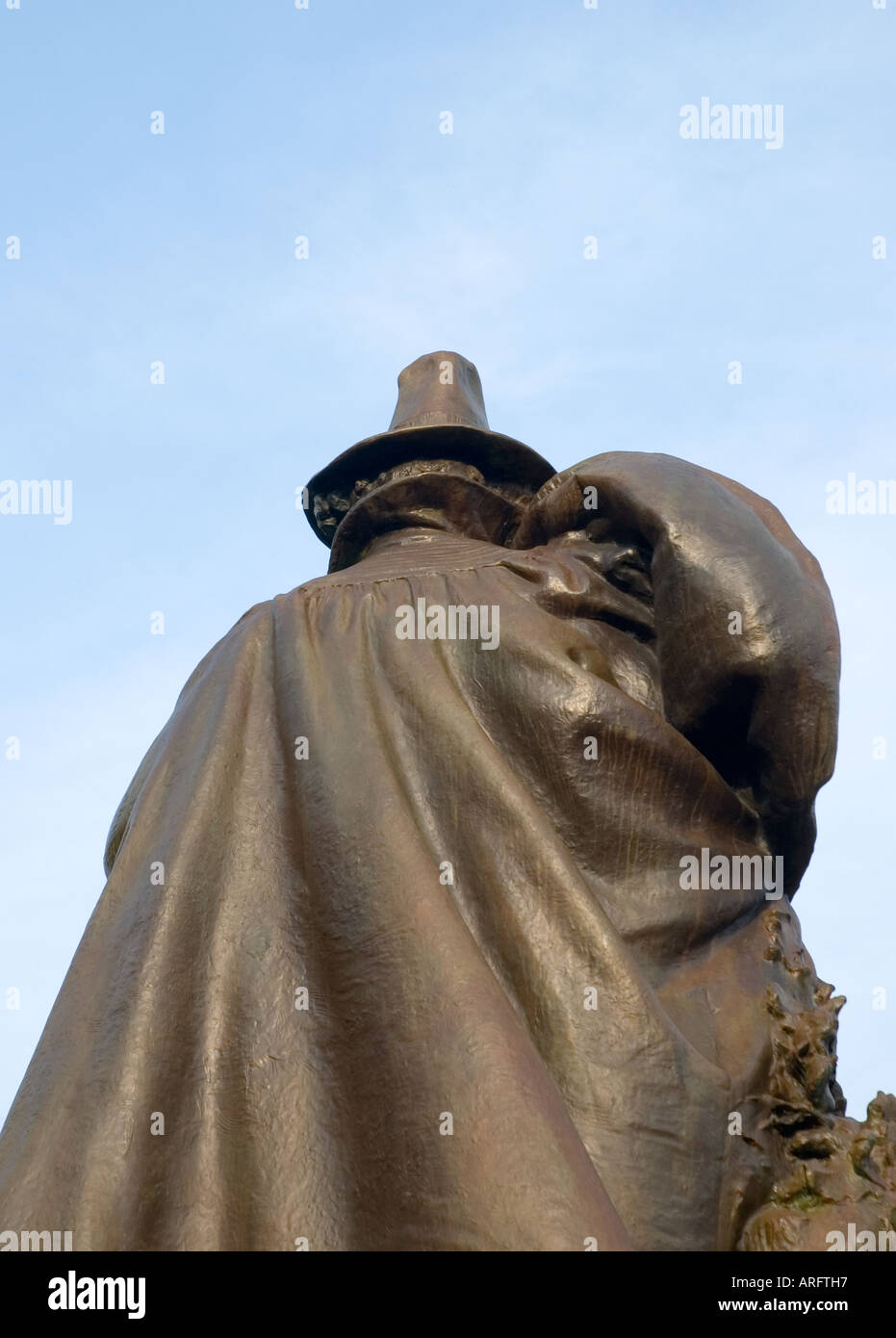 the Henry Kitson statue of Salem's founder the puritan Roger Conant ...