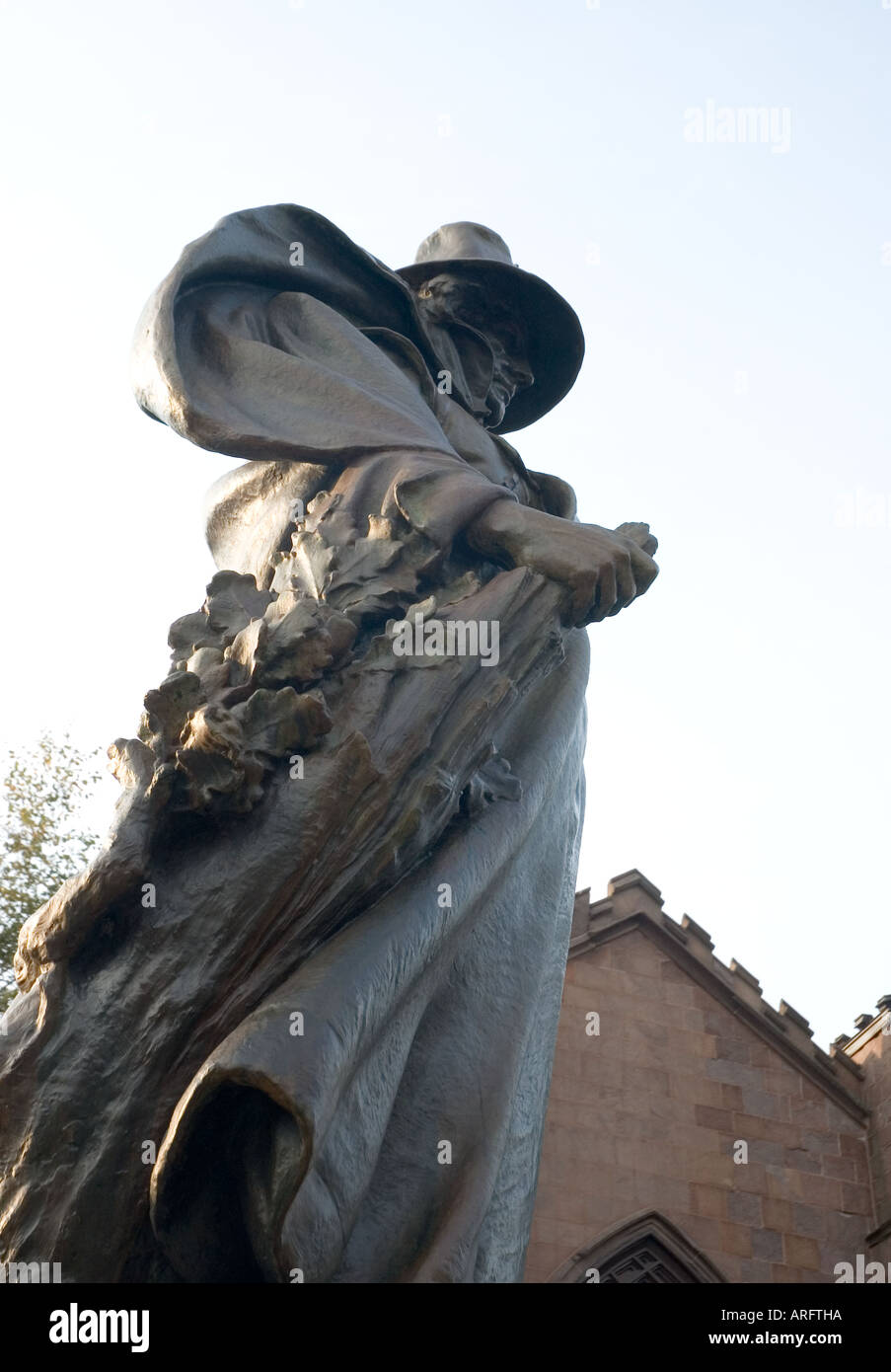 the Henry Kitson statue of Salem's founder the puritan Roger Conant ...