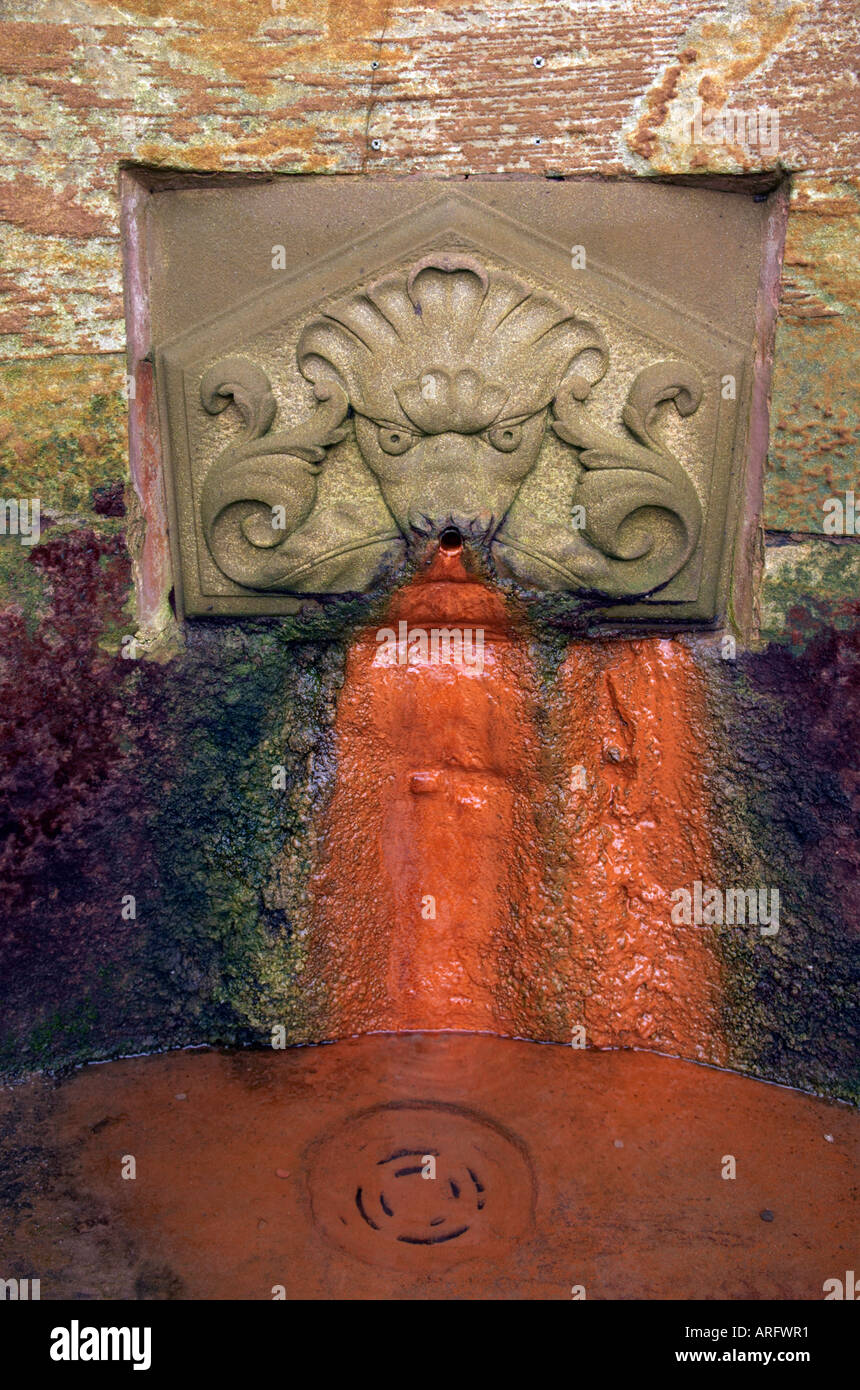 Old Victorian drain in Scarborough in "North Yorkshire" "Great Britain ...
