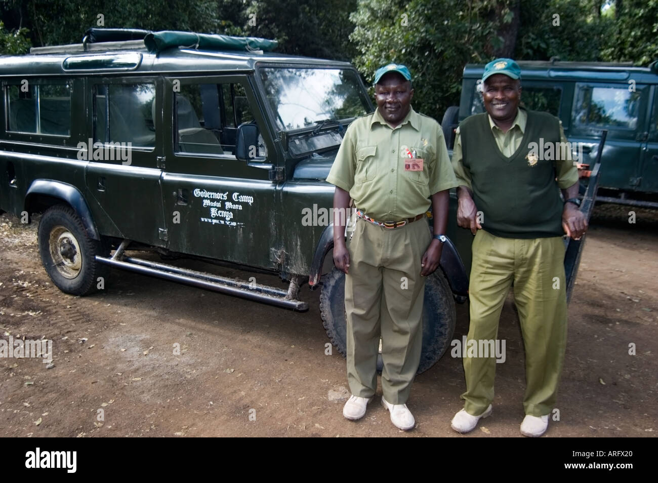 Kenyan game drive guides & transport at Governor's Private Camp, Masai ...