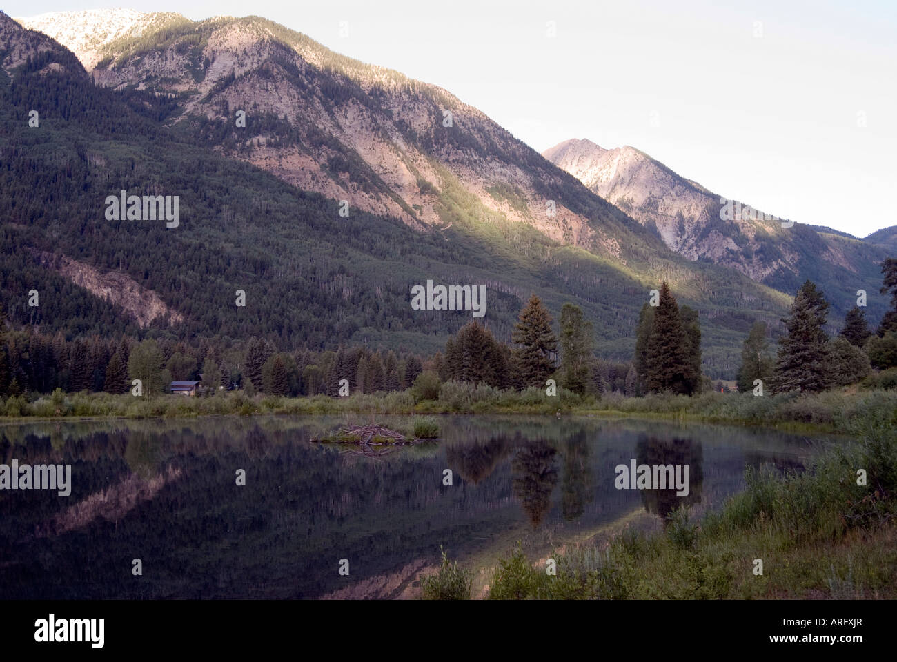 Roaring Fork Valley Colorado Stock Photo - Alamy