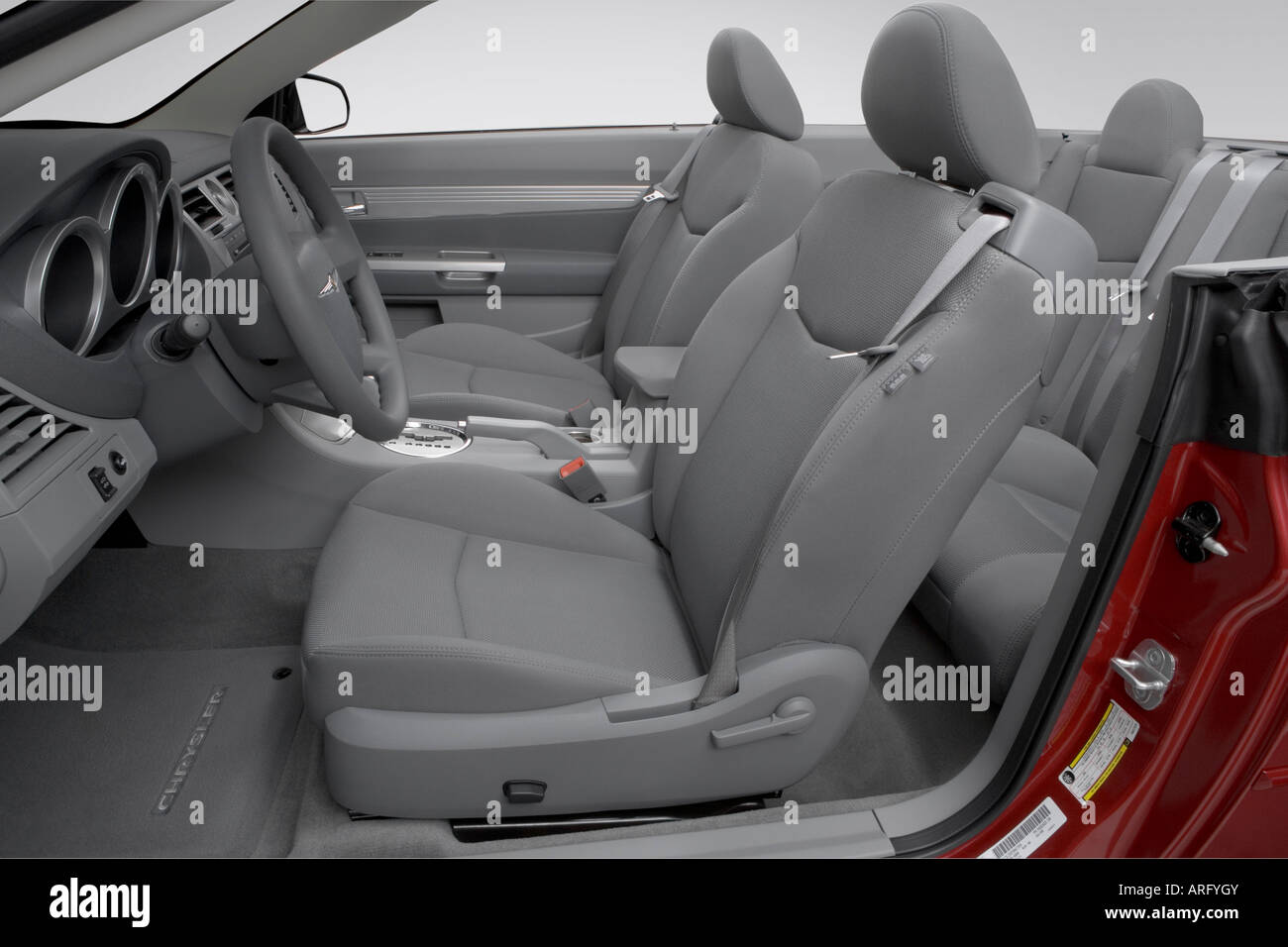 2008 Chrysler Sebring Touring in Red - Front seats Stock Photo - Alamy