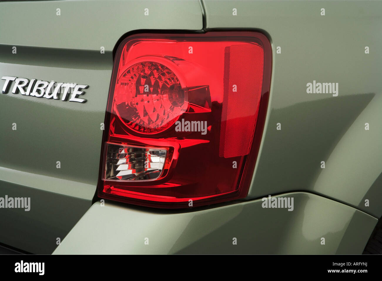 2008 Mazda Tribute i Grand Touring in Green - Tail light Stock Photo ...