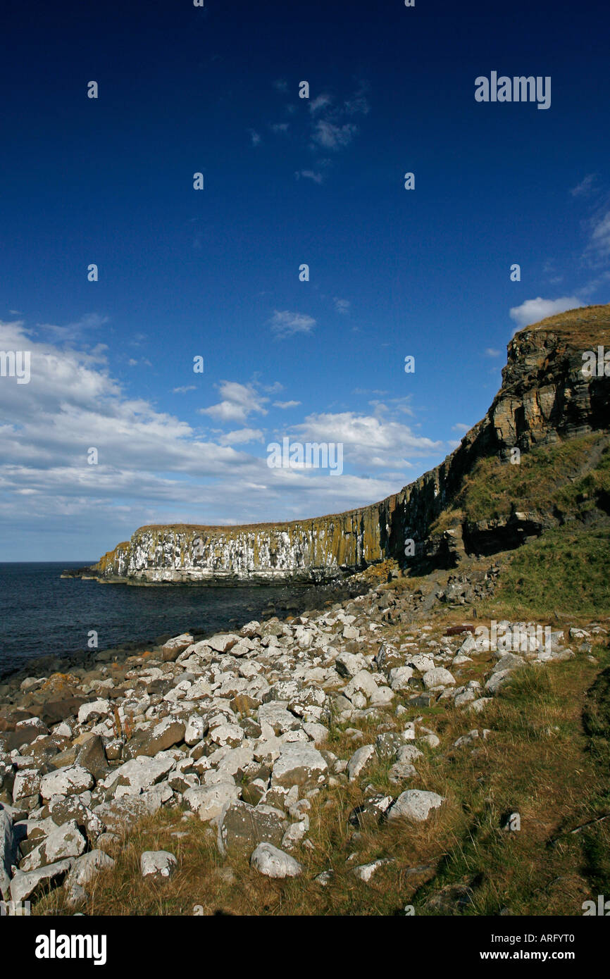 Castle Point Embleton Bay Dunstanburgh England UK Stock Photo - Alamy