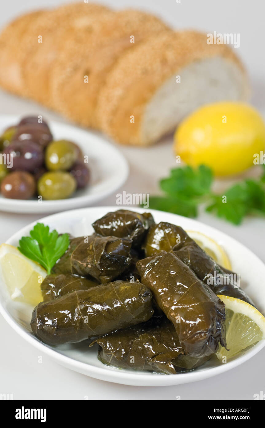 Dolmas food hi-res stock photography and images - Alamy