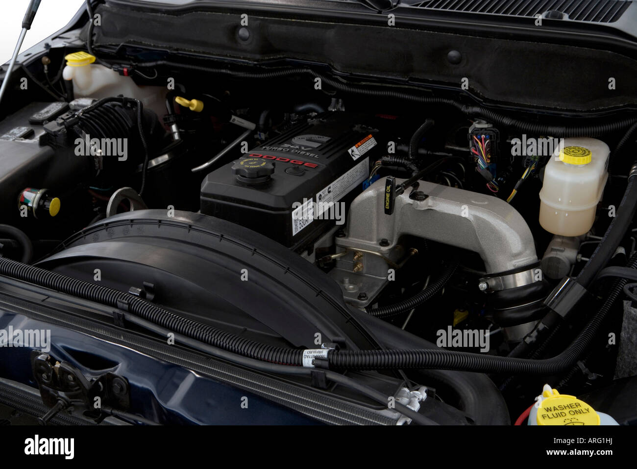 Light Blue 2007 Dodge Ram Cummins