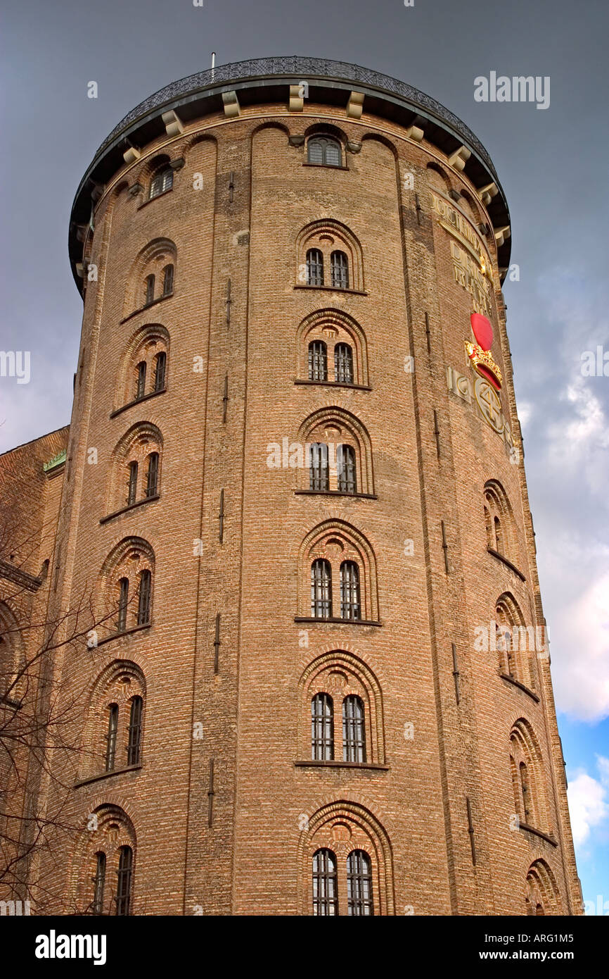 The Round Tower Copenhagen Denmark Stock Photo - Alamy