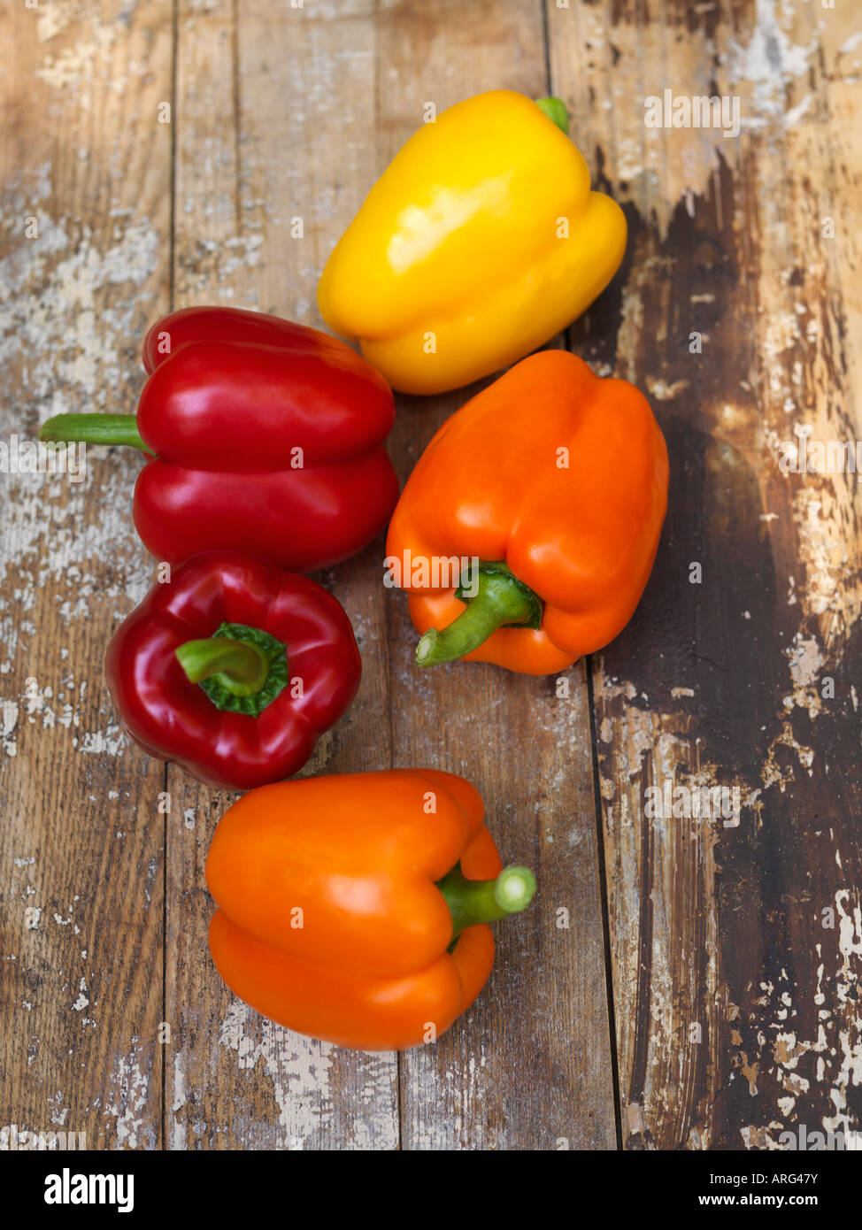 Assortment of Peppers Stock Photo - Alamy