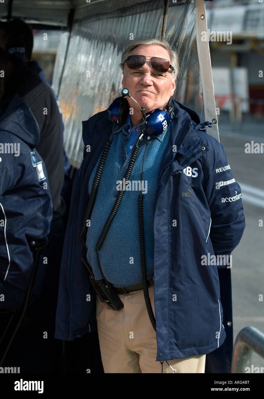 Williams chief engineer Patrick HEAD GB during Formula 1 Testing on ...