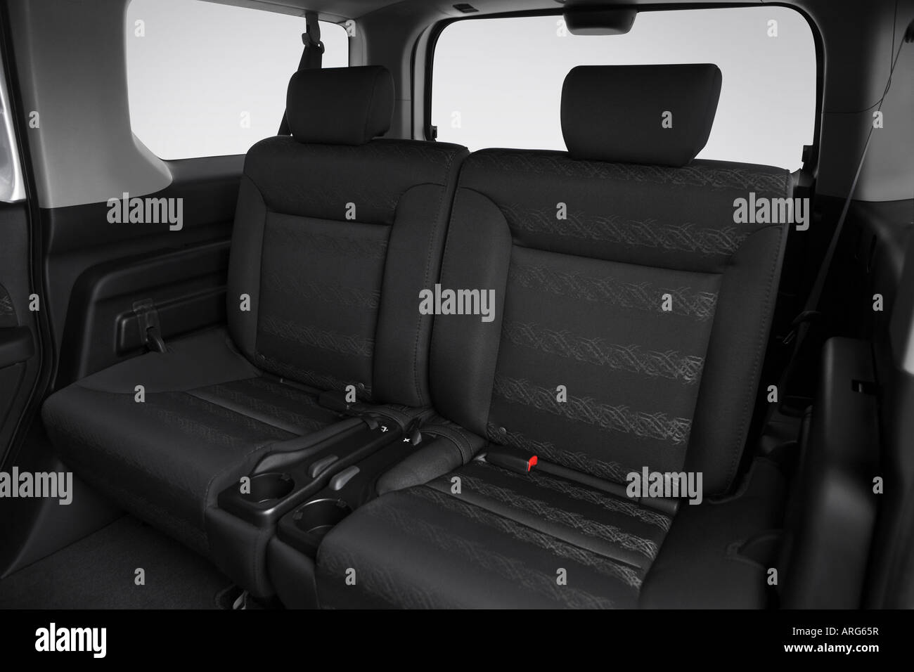 2007 Honda Element SC in Silver - Rear seats Stock Photo - Alamy