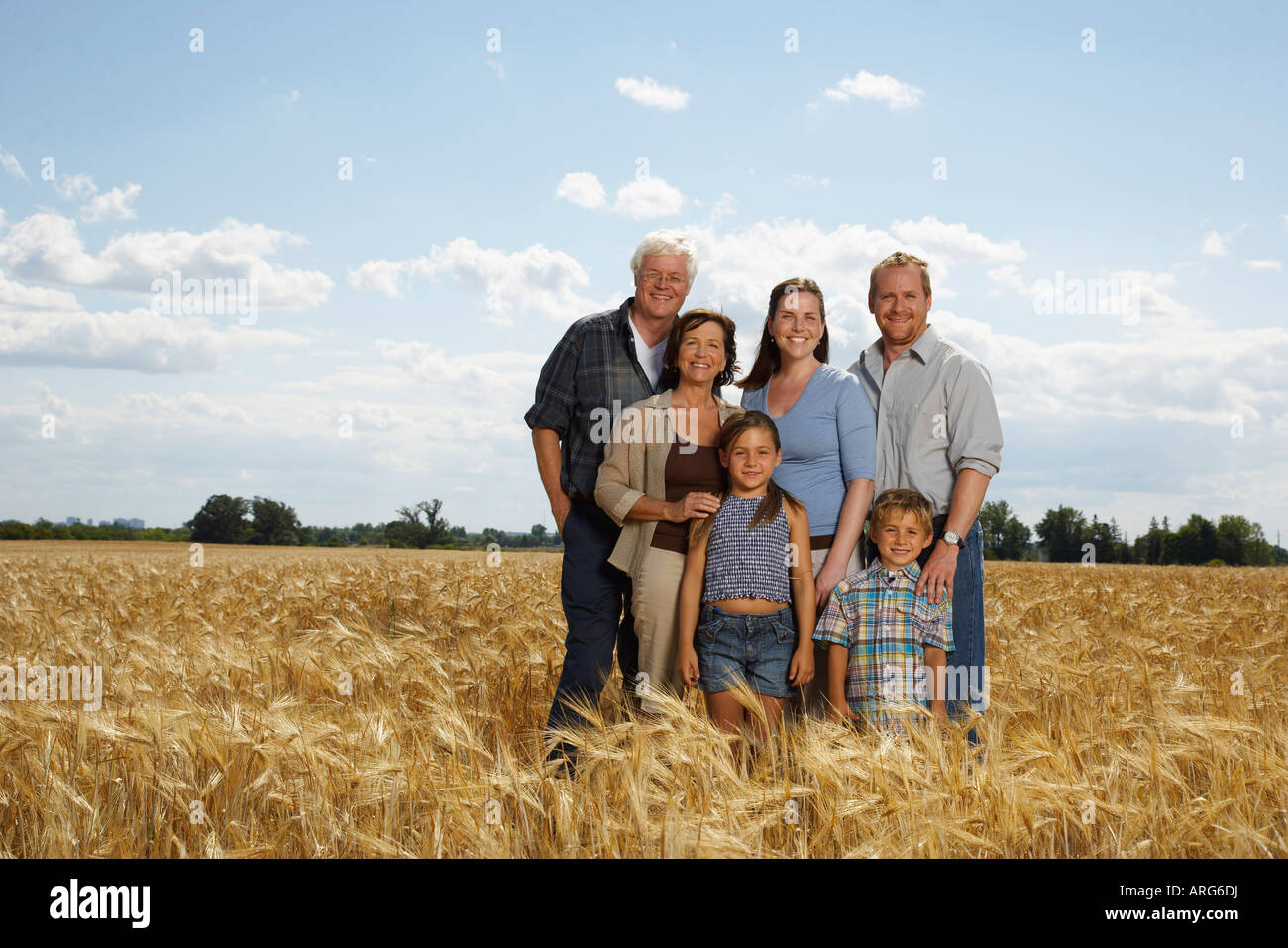 Young Rural Farmer Family And Baby High Resolution Stock Photography ...
