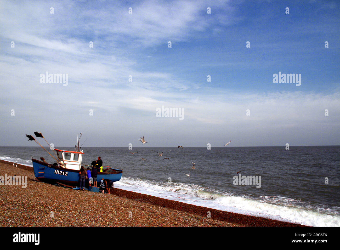 Aldeburgh beach wind hi-res stock photography and images - Alamy