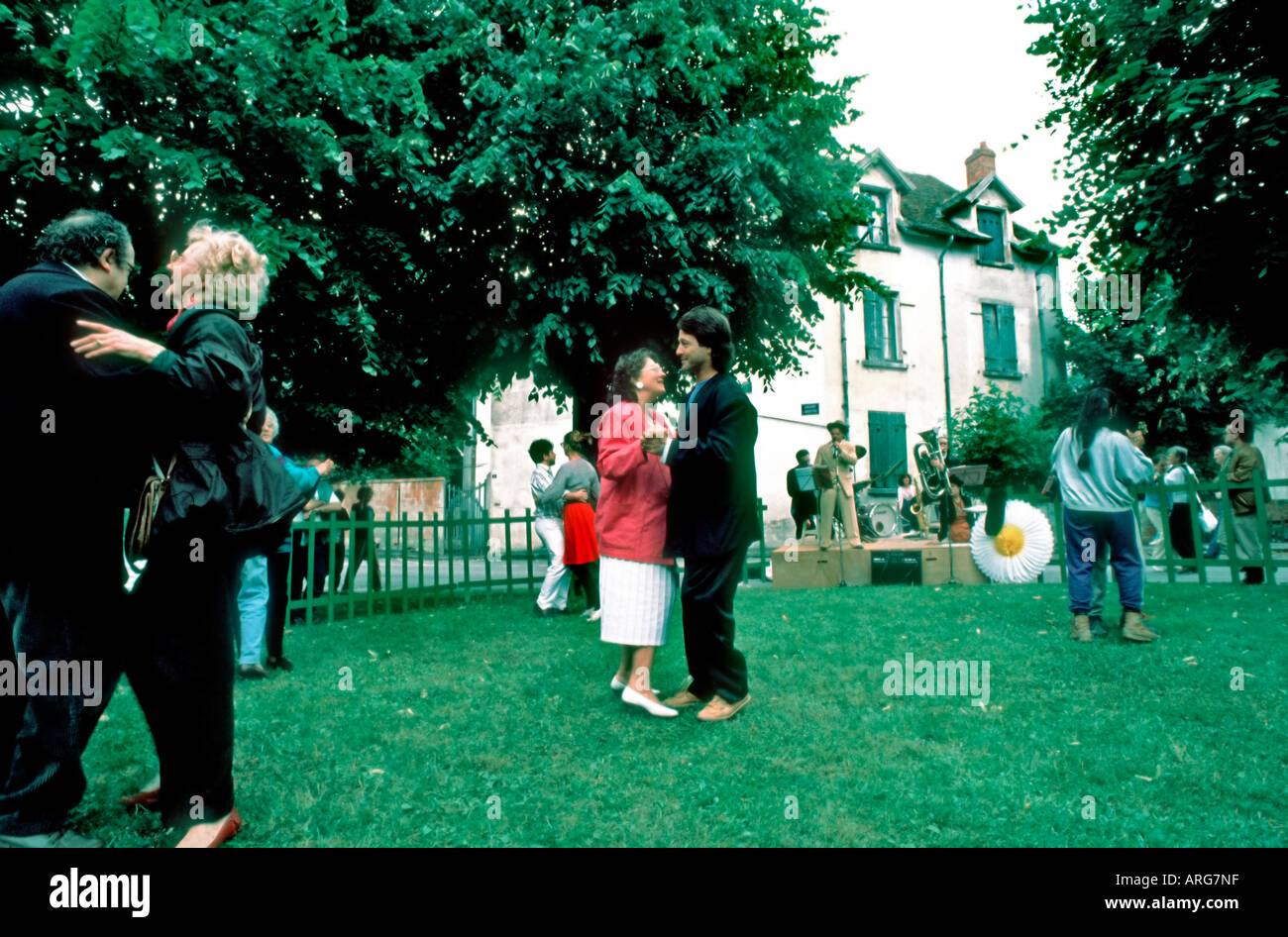 Paris France, "Festivals in France" French Adults Dancing Traditional ...
