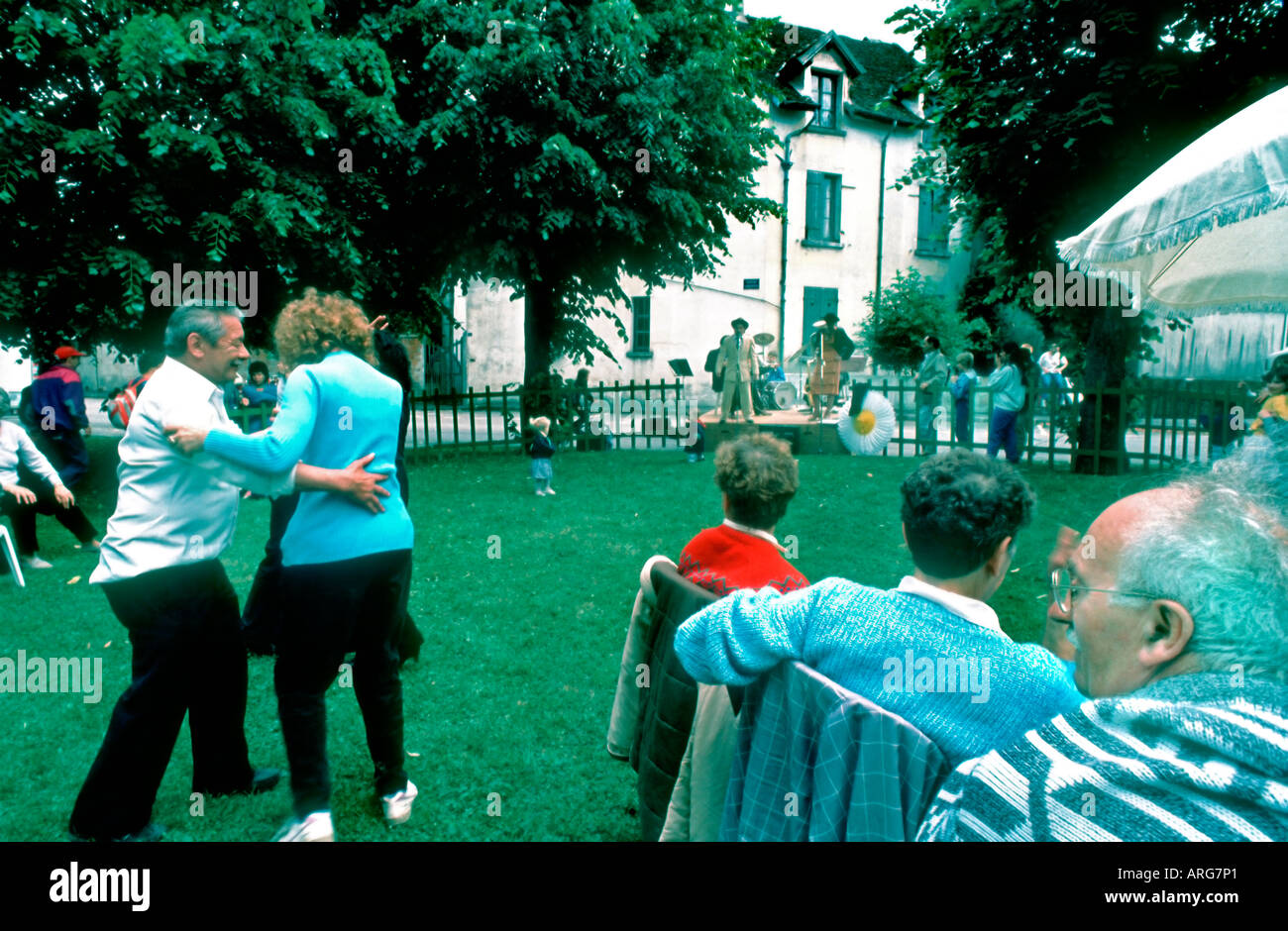 Paris France, Seniors Festivals in France French older couples Dancing ...