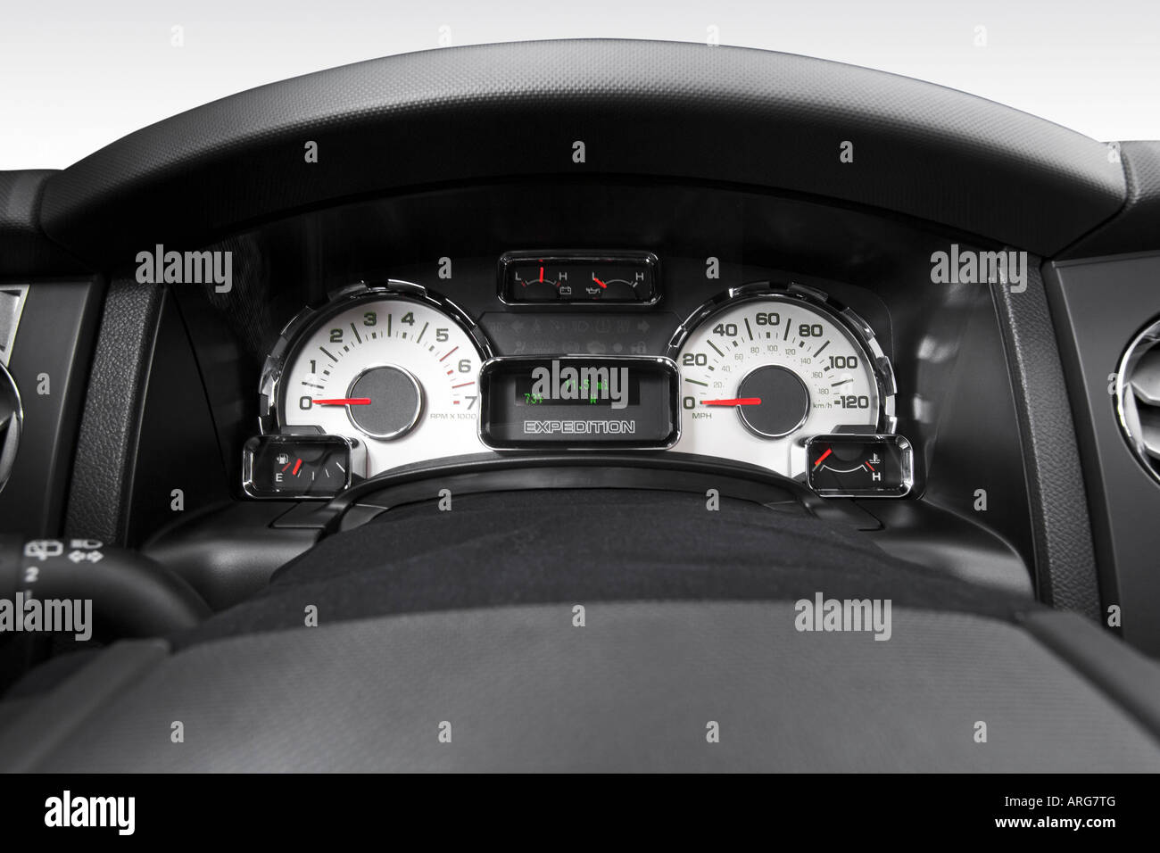 2007 Ford Expedition EL XLT in Blue - Speedometer/tachometer Stock ...