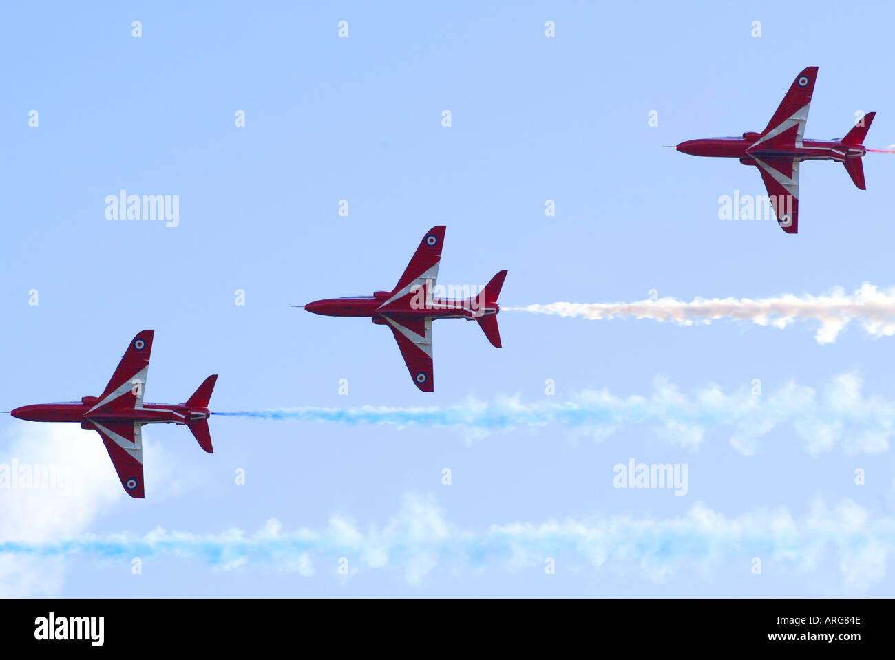 3 red arrows three red arrows hi-res stock photography and images - Alamy