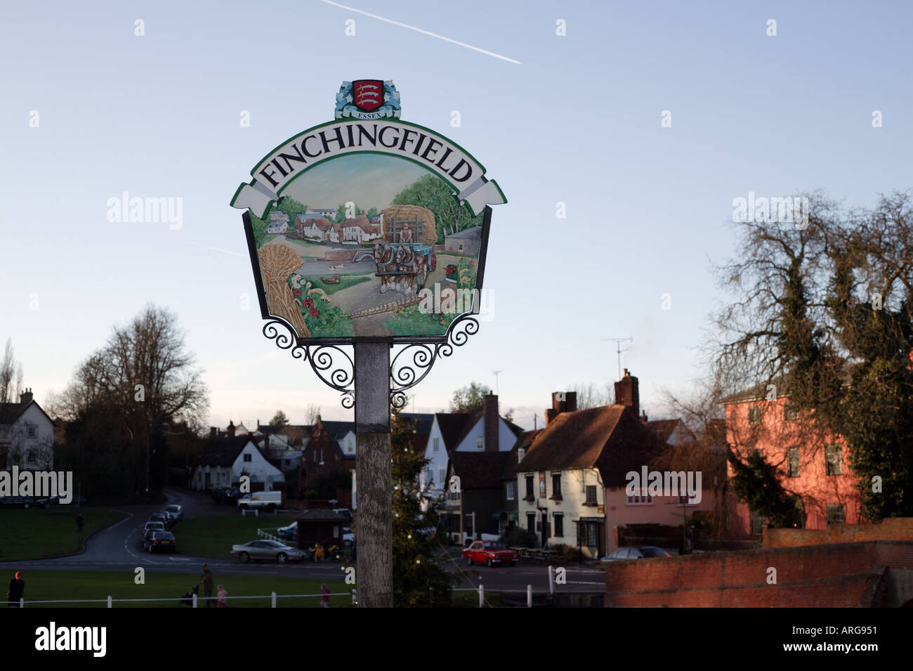 Finchingfield bridge hi-res stock photography and images - Alamy