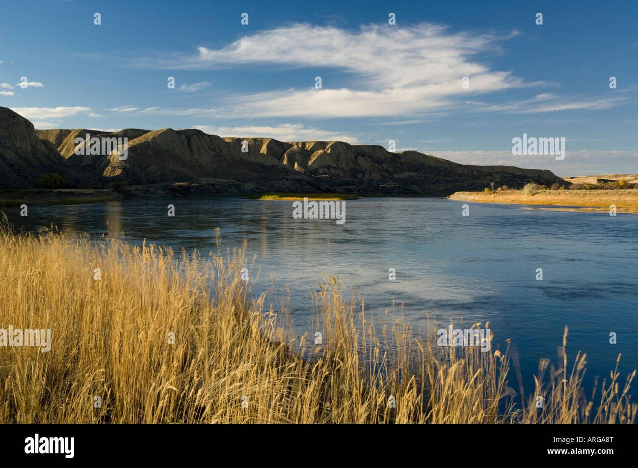 Missouri River near Loma MT Stock Photo - Alamy