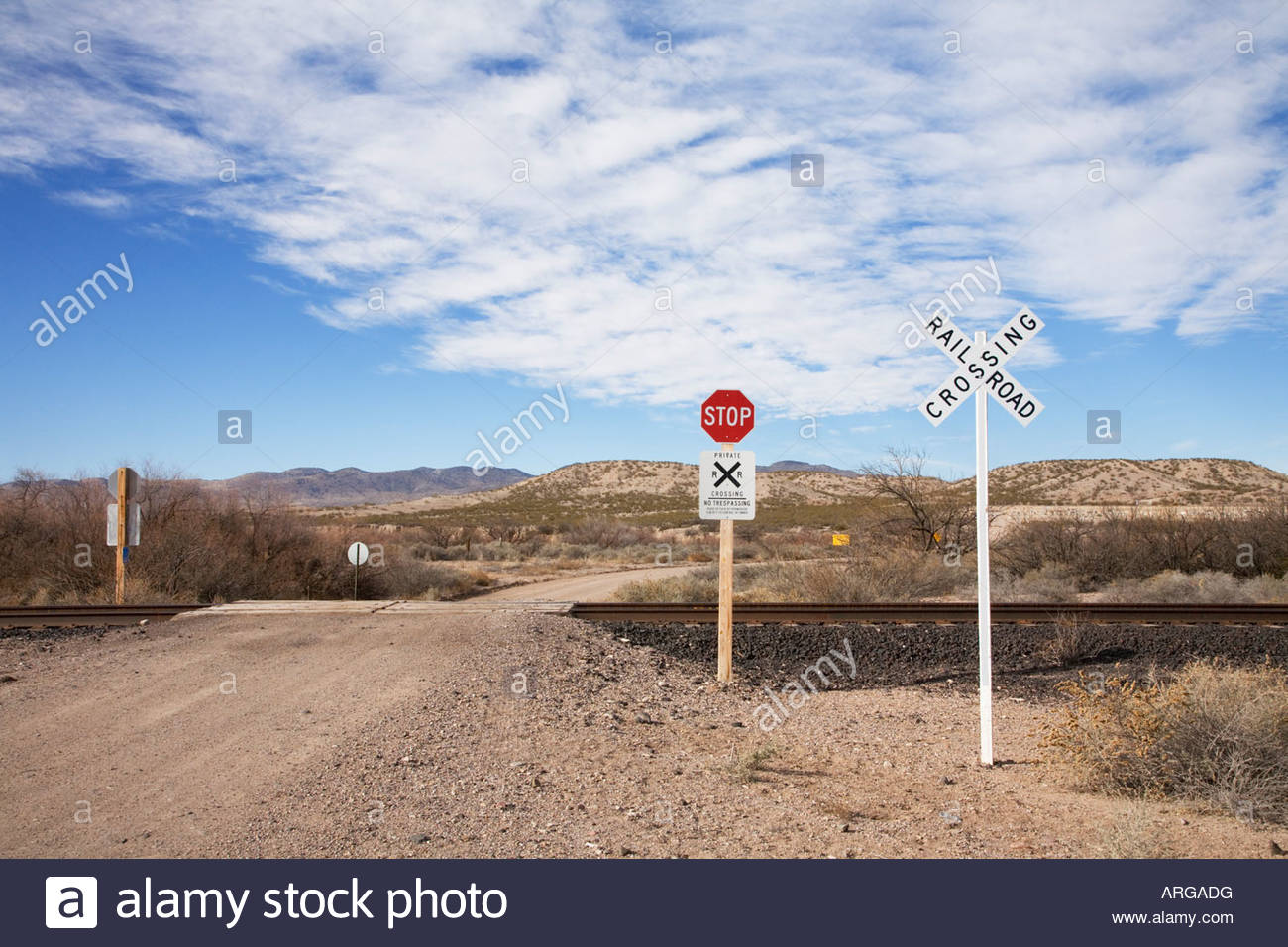 Rural Railroad Crossing High Resolution Stock Photography and Images ...