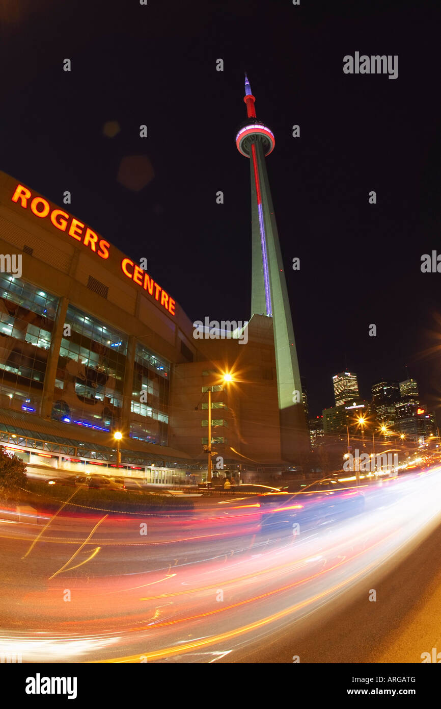 Rogers Centre and CN Tower, Toronto, Ontario Stock Photo - Alamy