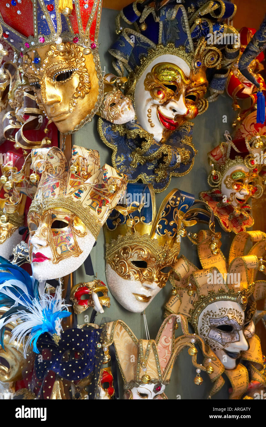 Carnival Masks, Venice, Italy Stock Photo - Alamy