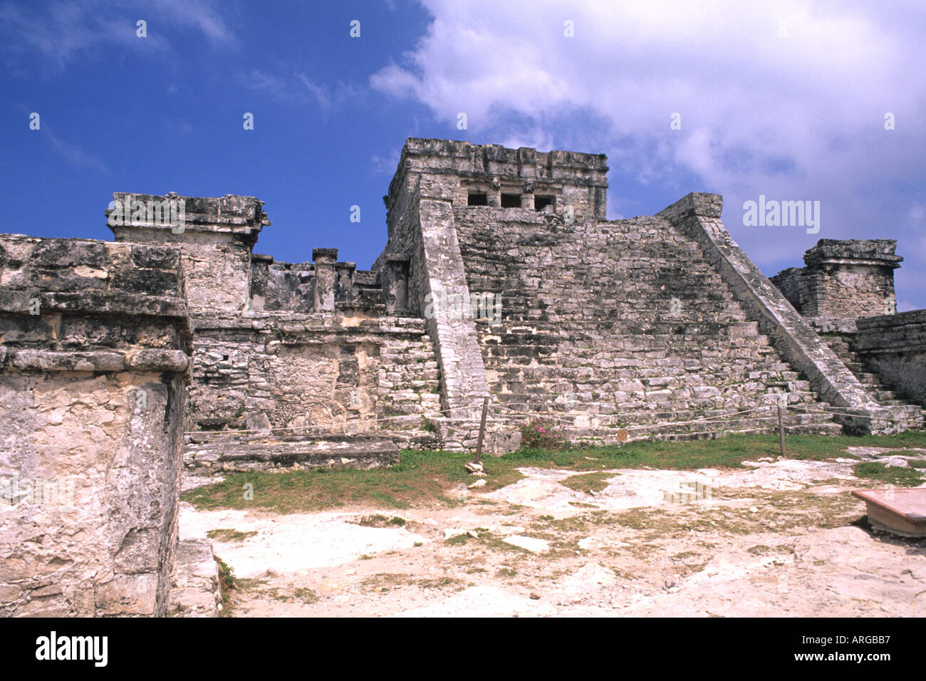 The Famous Tulum Ruins and Landmark of Mexico Stock Photo - Alamy