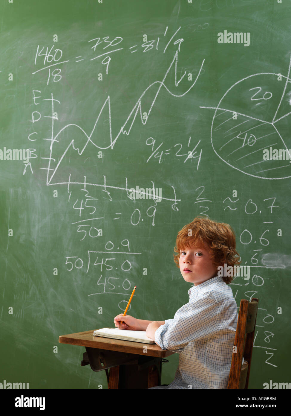 Mathematics maths portrait primary uniform school hi-res stock ...