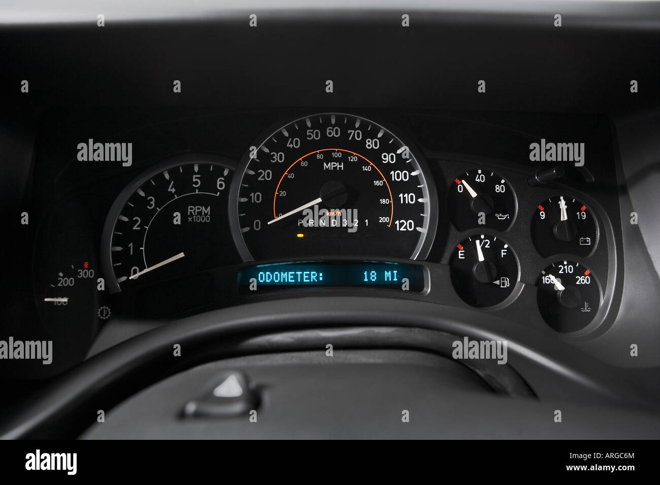 2007 Hummer H2 Glacier Blue Edition in Blue - Speedometer/tachometer ...