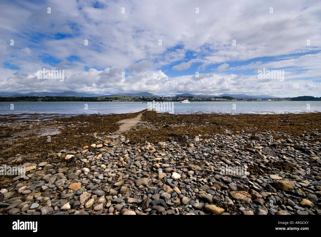 Menai North Wales Anglesey, Summertime Stock Photo - Alamy
