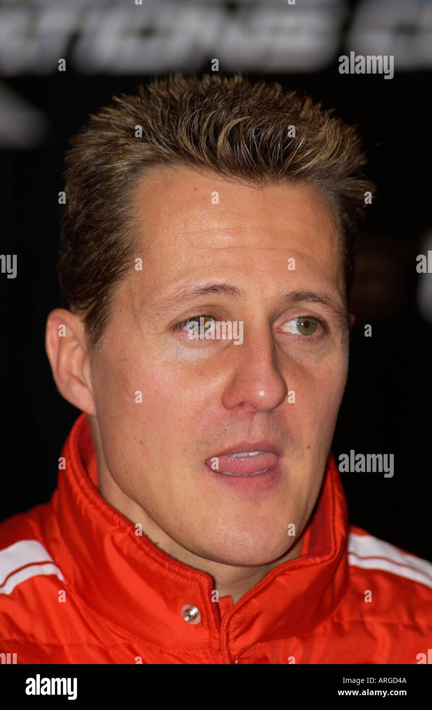 RACE OF CHAMPIONS STADE DE FRANCE PARIS DEC 4TH 2004 MICHAEL SCUMACHER ...