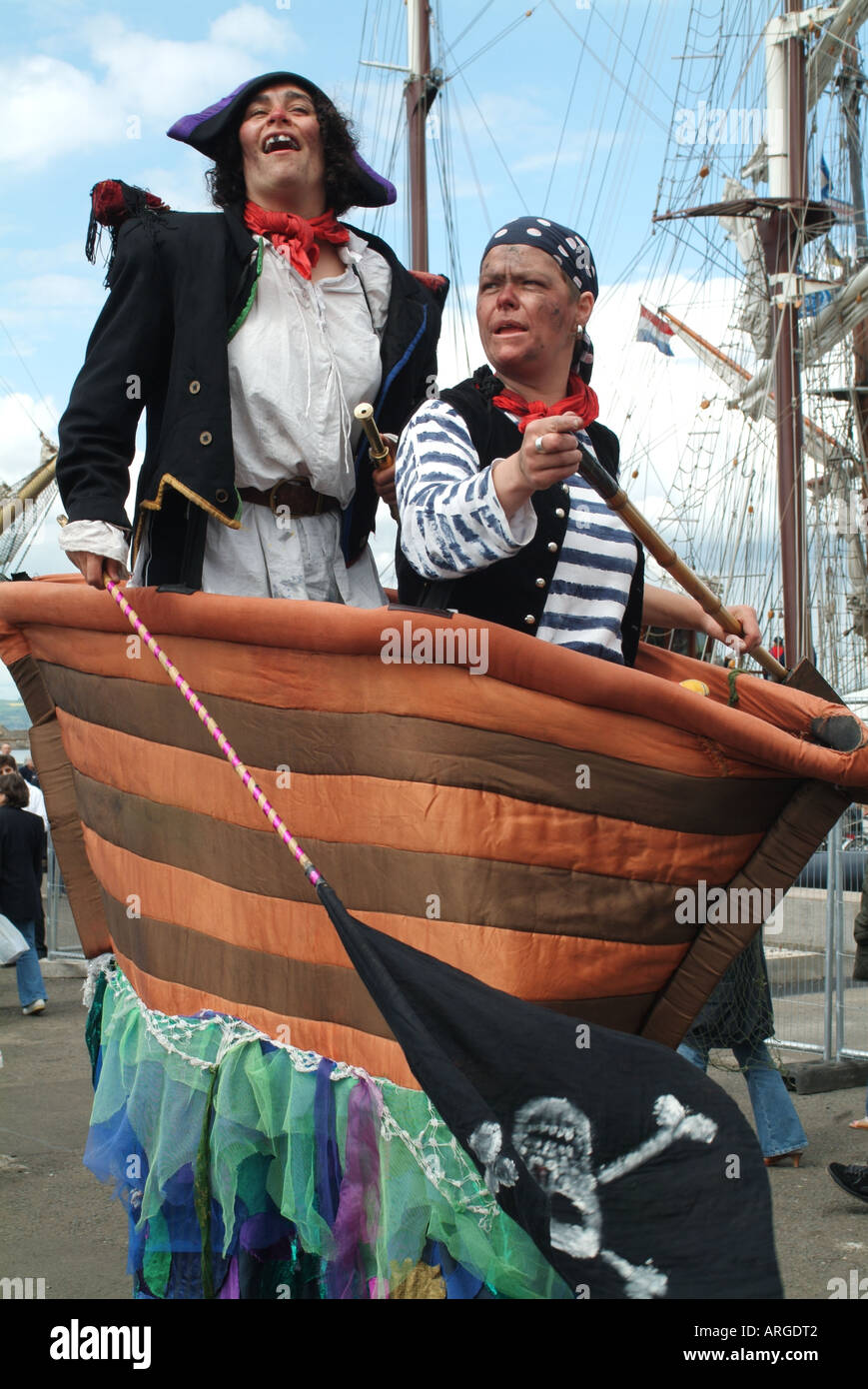 Fancy dress acting at uk festival hi-res stock photography and images ...
