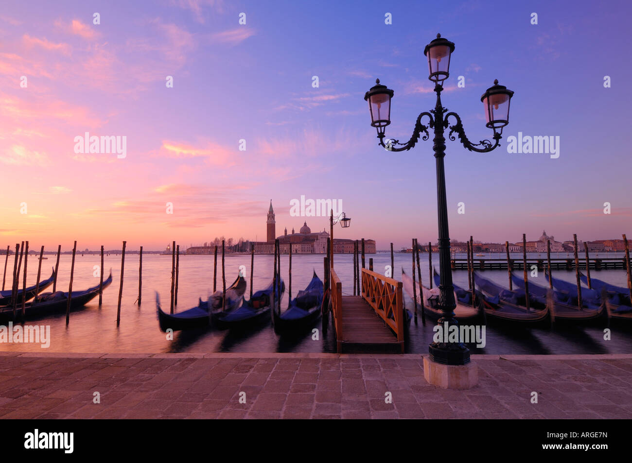 Mooring jetty on grand canal hi-res stock photography and images - Alamy