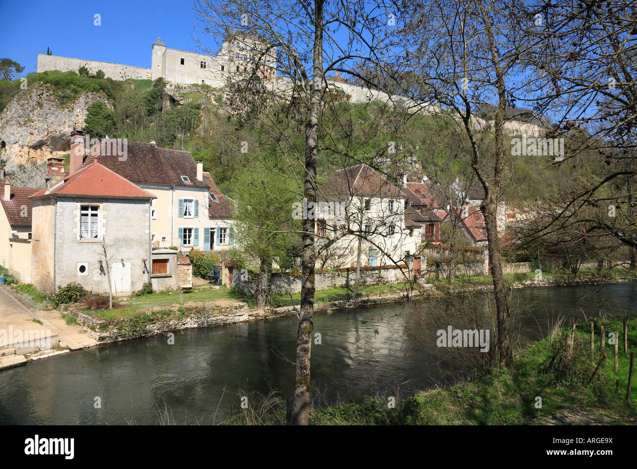 Mailly le Chateau, Yonne, Burgundy, France Stock Photo - Alamy