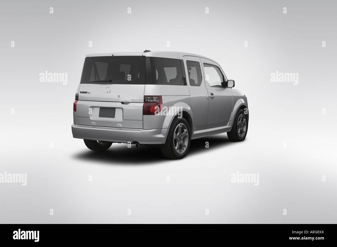 Silver Honda Element