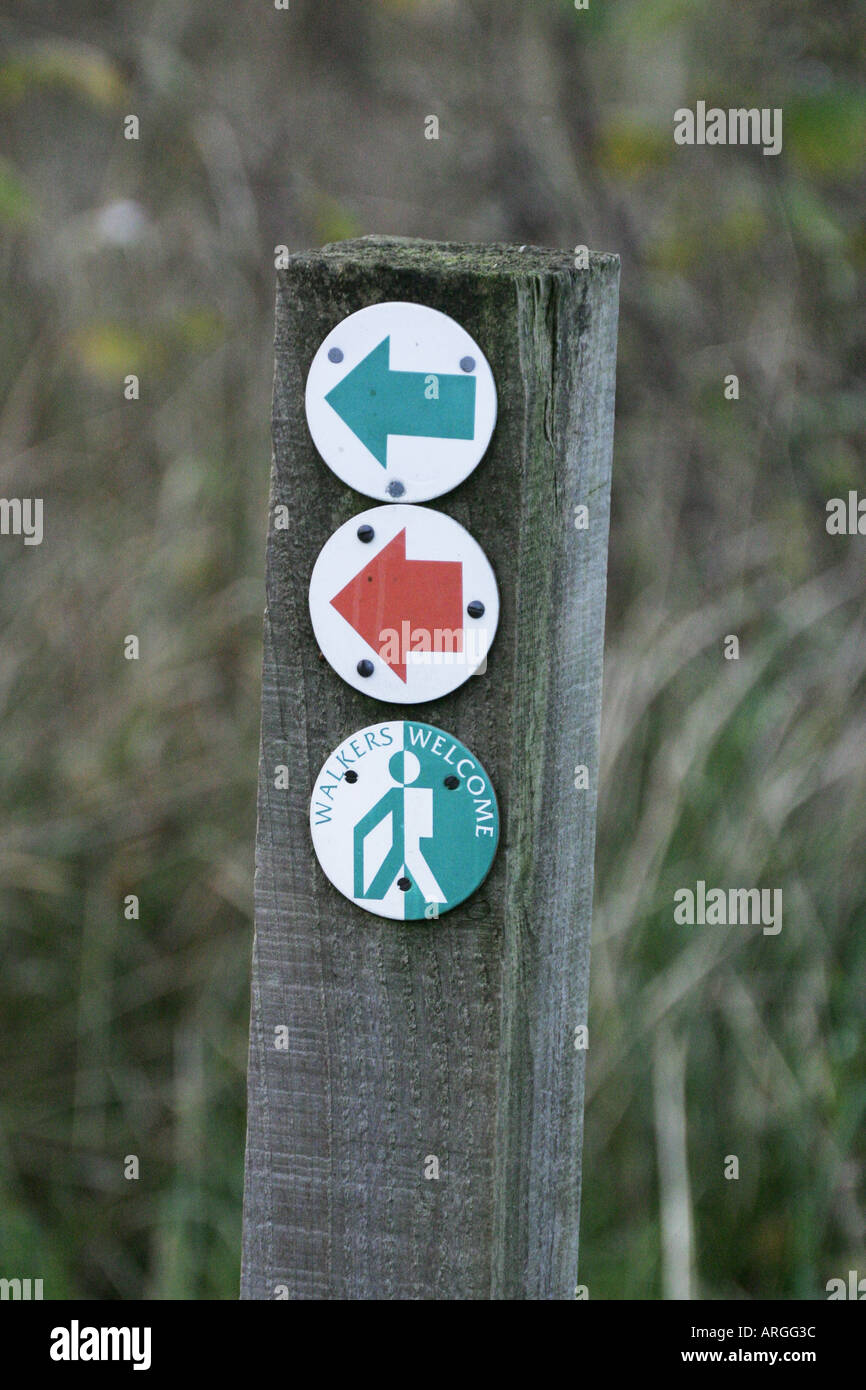 Walkers are welcome sign hi-res stock photography and images - Alamy