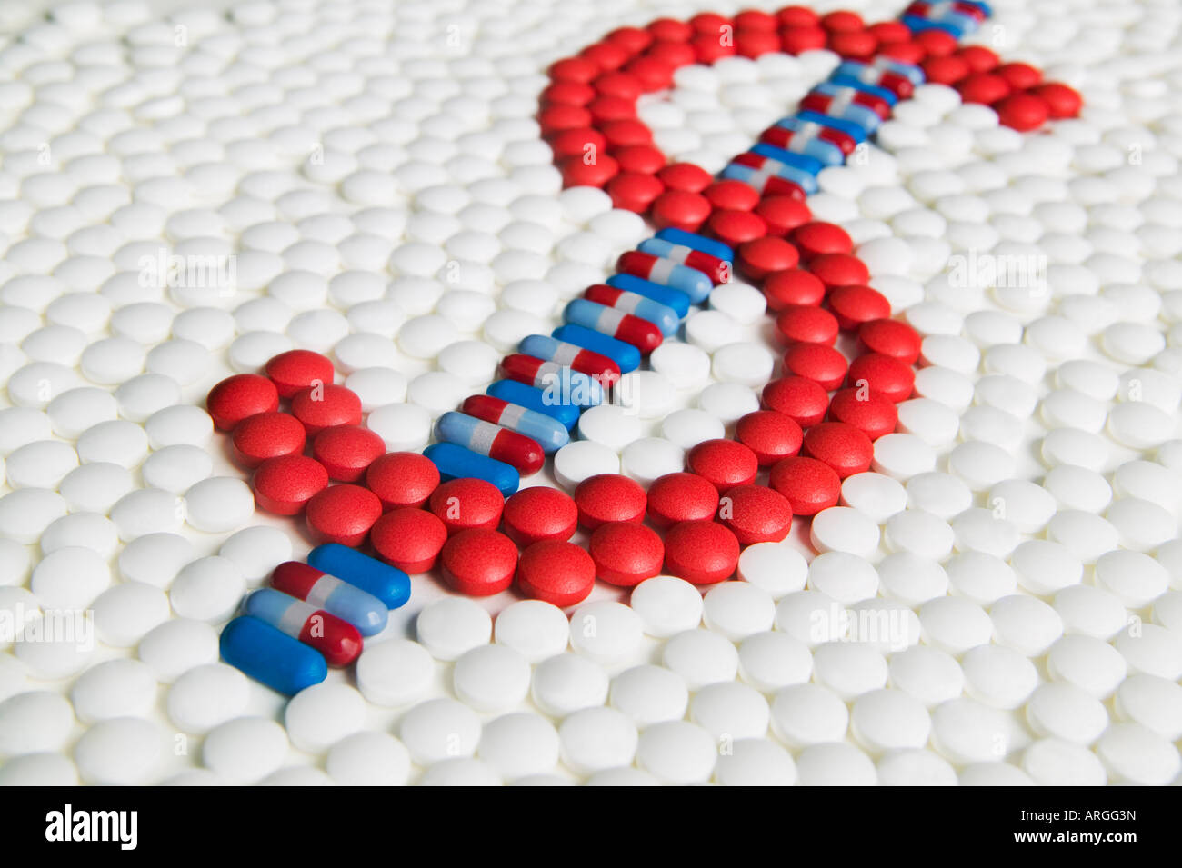 Dollar Sign Made out of Pills Stock Photo - Alamy